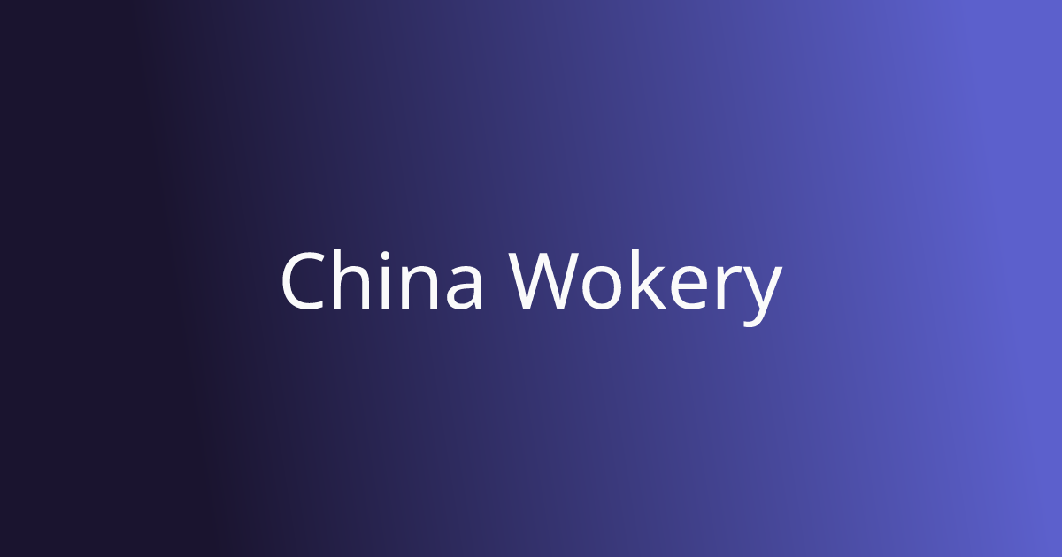 Order Authentic Chinese Online | China Wokery - Pickup or Delivery ...